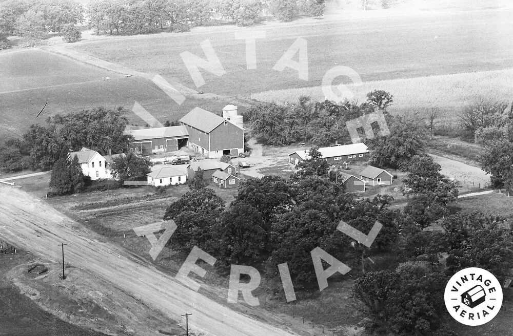 Vintage Aerial | Wisconsin | Racine County | 1964 | 36-CRA-7