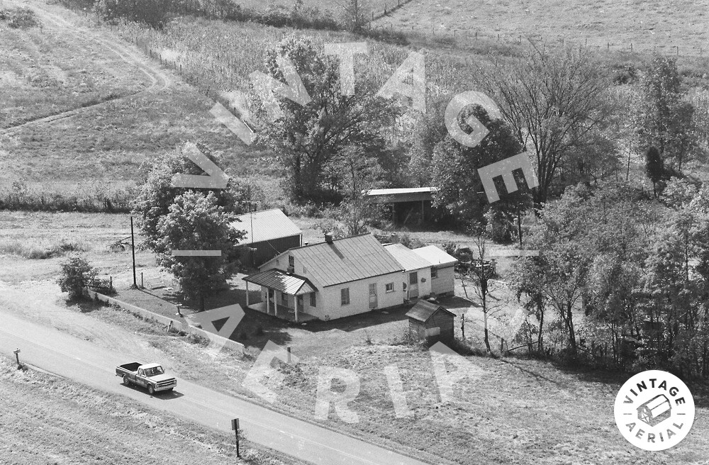 Vintage Aerial | Kentucky | Nelson County | 1977 | 45-TNE-19
