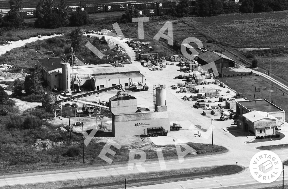 Vintage Aerial | Indiana | Clinton County | 1973 | 56-TCL-10