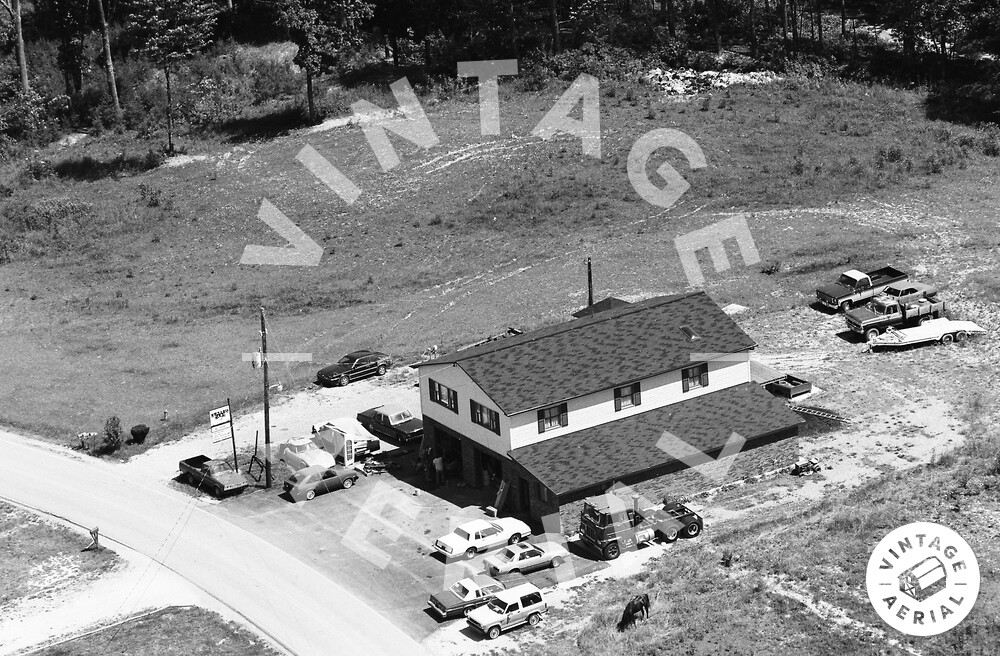 Vintage Aerial | West Virginia | Cabell County | 1986 | 23-ZCA-32