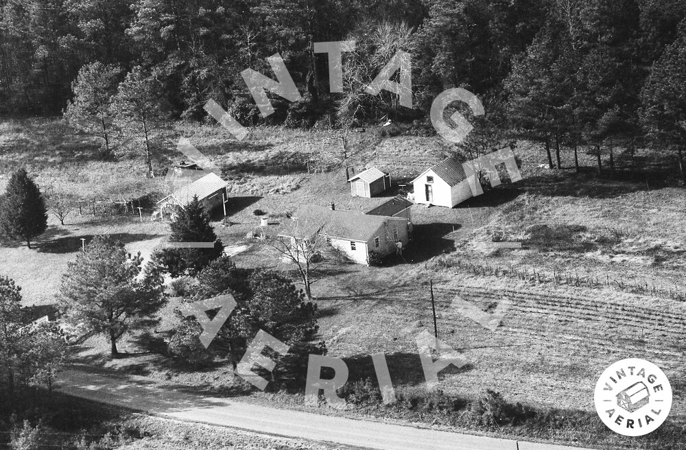Vintage Aerial | Virginia | Brunswick County | 1991 | 38-BBR-4