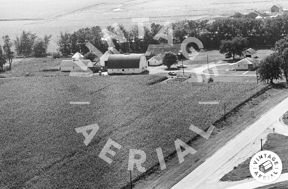 Vintage Aerial | Iowa | Osceola County | 1970 | 31-LOS-5