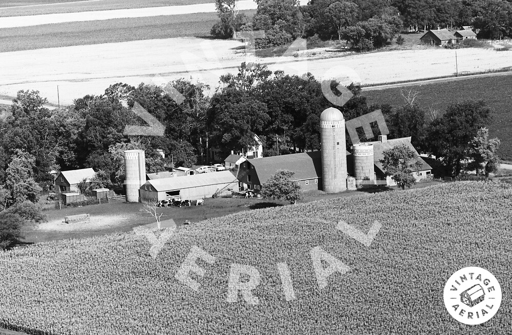 Vintage Aerial | Minnesota | Freeborn County | 1970 | 3-PFR-12