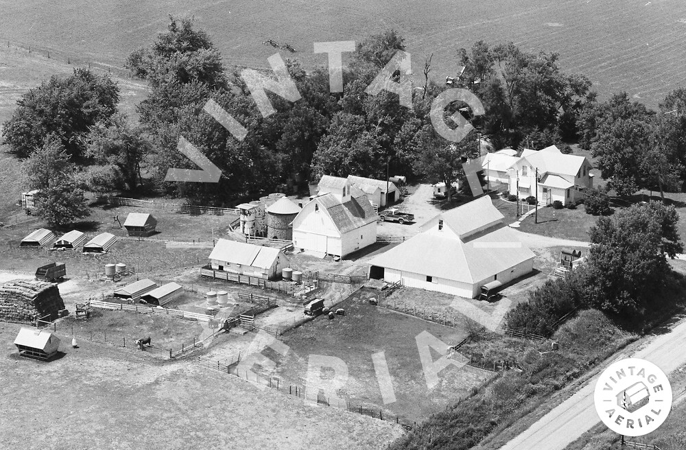 Vintage Aerial | Iowa | Crawford County | 1979 | 33-GCR-21