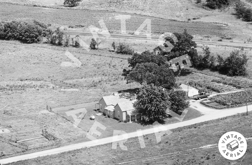 Vintage Aerial | Missouri | Randolph County | 1978 | 6-SRA-28