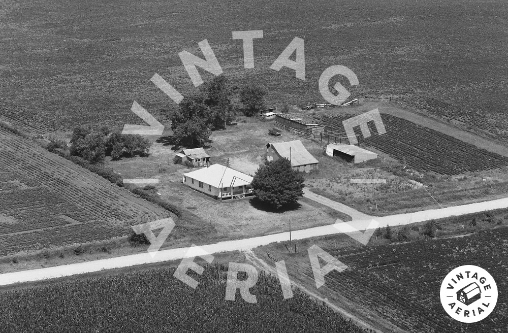 Vintage Aerial | Iowa | Fremont County | 1980 | 29-XFRE-19