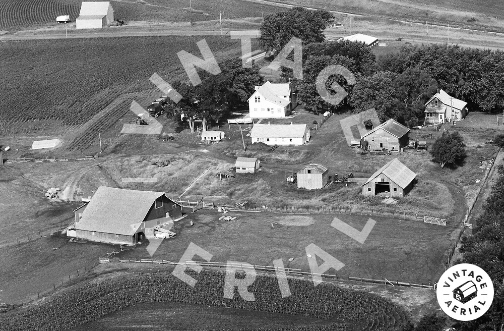 Vintage Aerial | Iowa | Crawford County | 1979 | 25-GCR-12