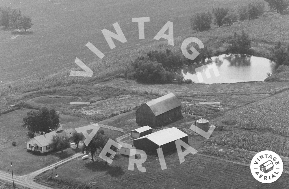 Vintage Aerial | Illinois | Massac County | 1983 | 7-WMS-9