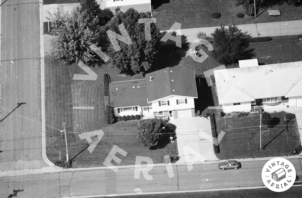 Vintage Aerial Iowa Tama County 1986 13 Ota 33