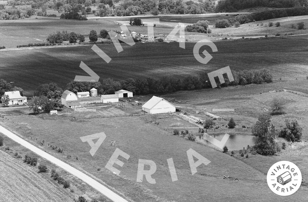 Vintage Aerial | Iowa | Wayne County | 1979 | 12-GWA-30