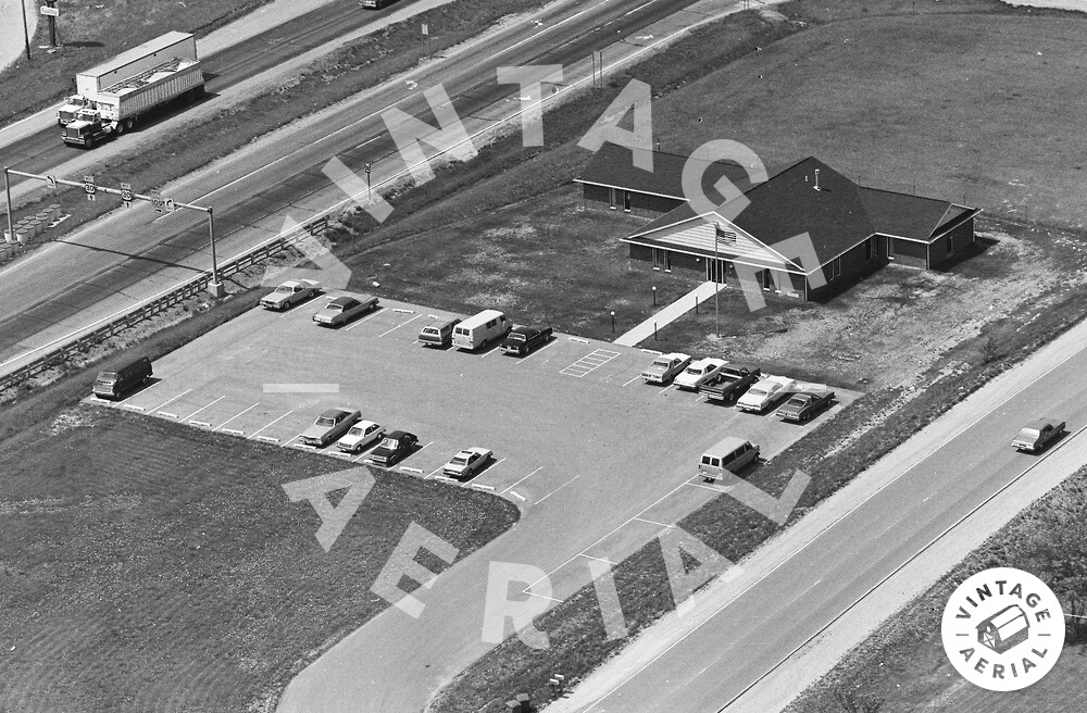 Vintage Aerial | Indiana | Whitley County | 1982 | 2-LWH-16