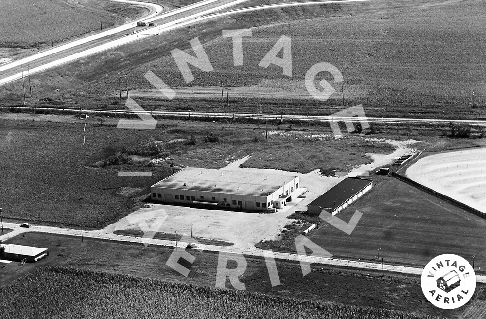 Vintage Aerial | Illinois | Coles County | 1967 | 11-ACO-36