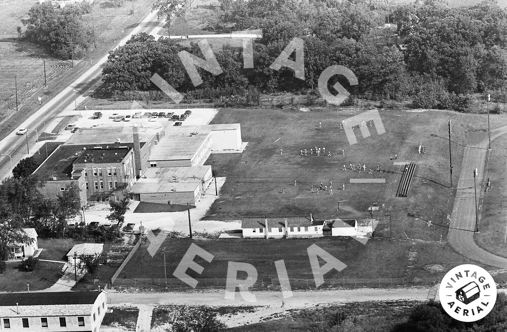 Vintage Aerial | Wisconsin | Racine County | 1964 | 35-CRA-9