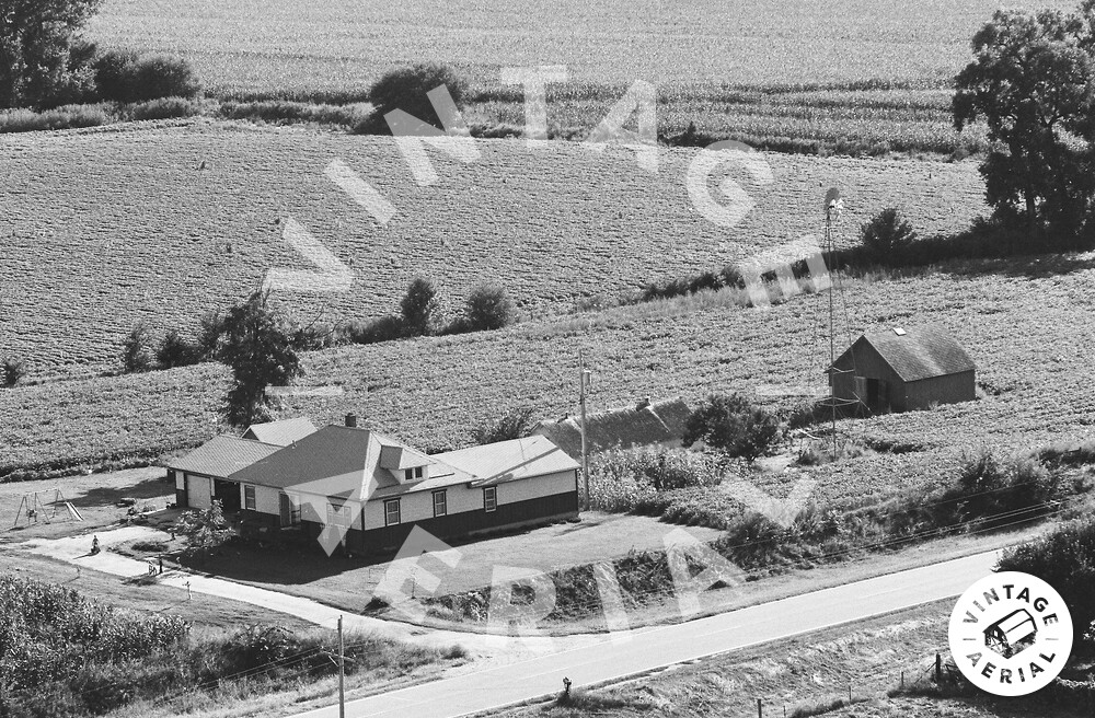 Vintage Aerial | Nebraska | Saunders County | 1982 | 8-MSA-6