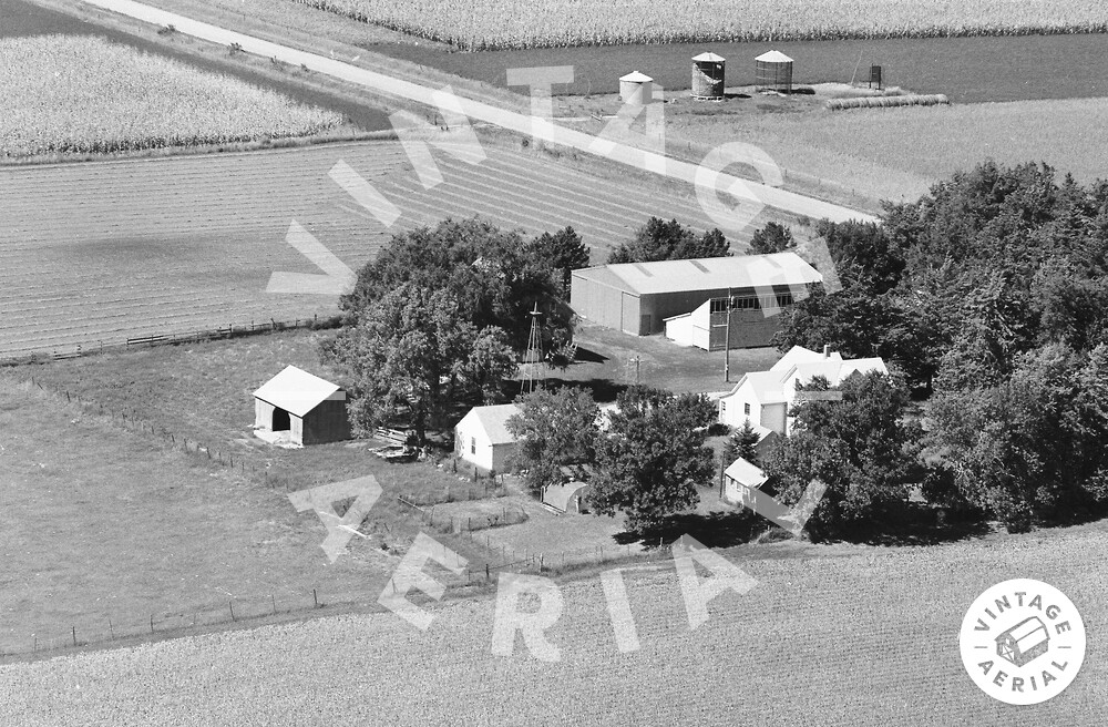Vintage Aerial | Nebraska | Saunders County | 1979 | 2-SSA-1