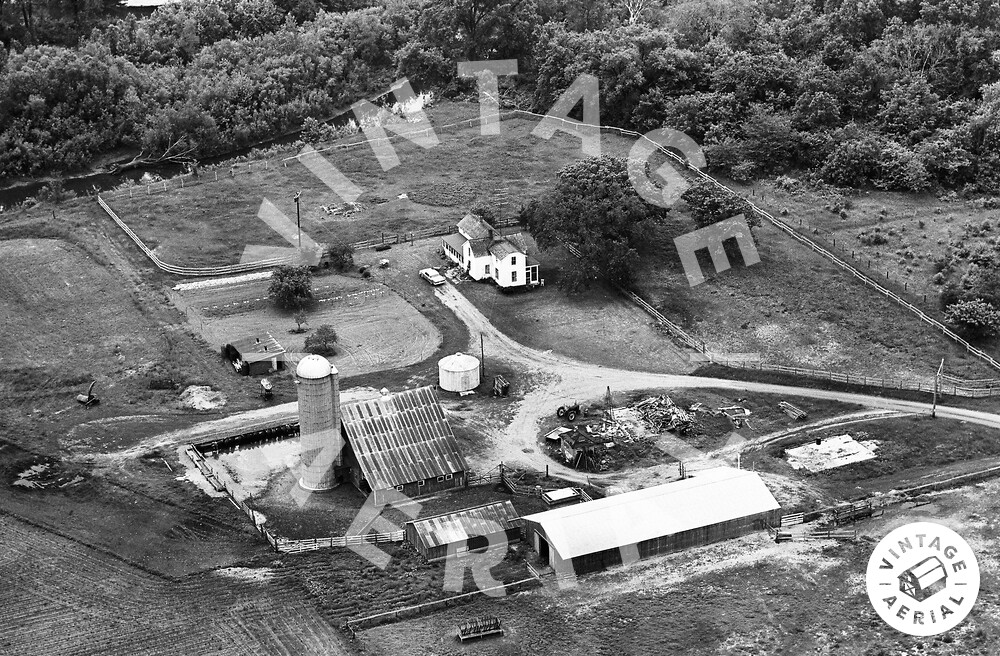 Vintage Aerial | Illinois | Boone County | 1965 | 36-BBO-9