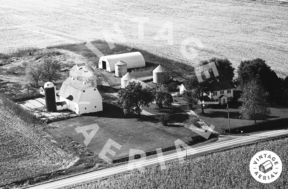 Vintage Aerial | Iowa | Scott County | 1969 | 1-ESC-11