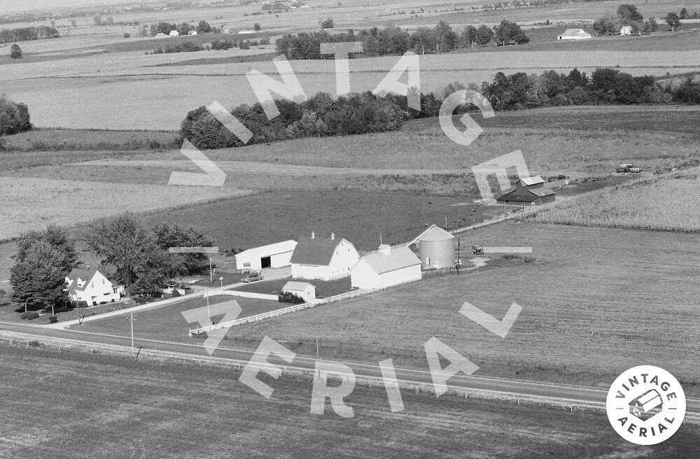 Vintage Aerial | Indiana | Warren County | 1977 | 26-HWA-16