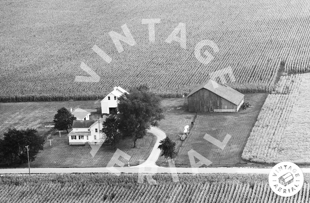 Vintage Aerial | Illinois | Livingston County | 1976 | 7-BLV-14