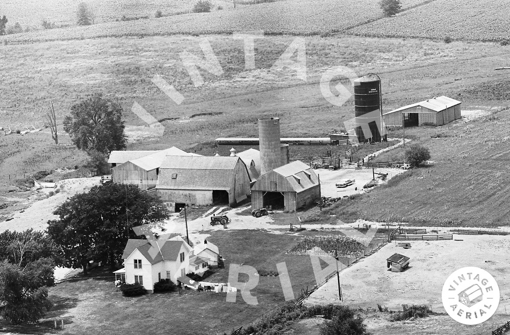 Vintage Aerial | Missouri | Marion County | 1970 | 13-OMA-10