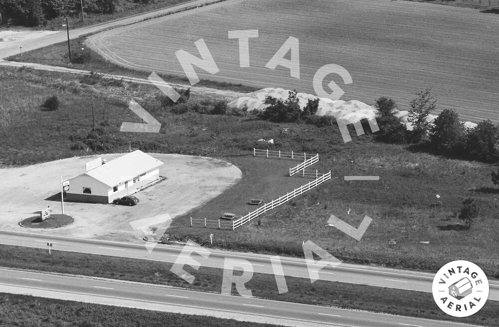 Vintage Aerial | Virginia | Amelia County | 1983 | 1-QAM-7
