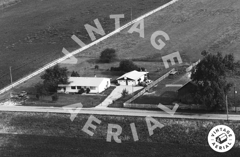 Vintage Aerial | Indiana | Clinton County | 1983 | 4-XCI-13