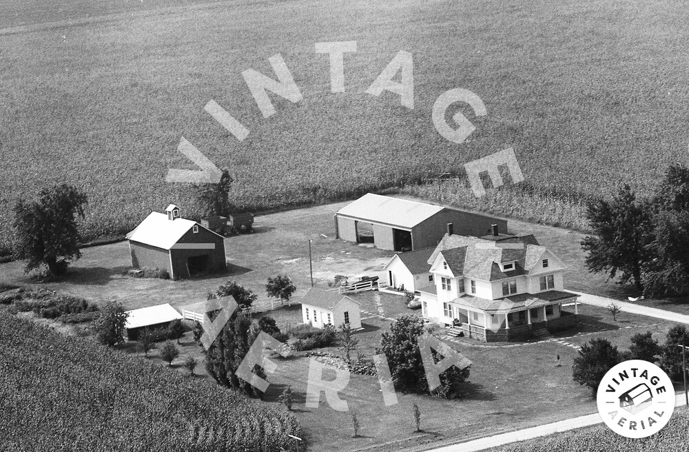 Vintage Aerial | Indiana | Benton County | 1974 | 21-FBE-18