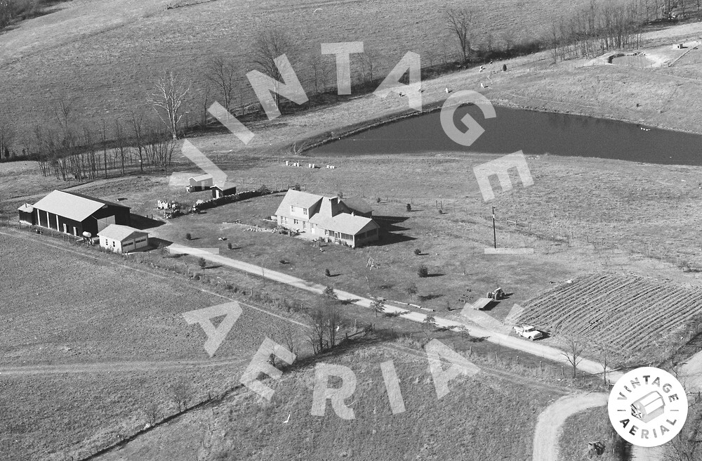 Vintage Aerial | Kentucky | Bath County | 1981 | 28-IBA-30