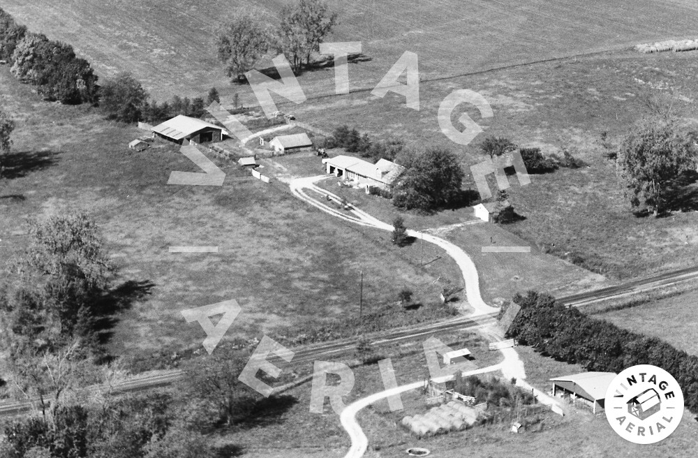 Vintage Aerial | Missouri | Gentry County | 1981 | 24-DGE-26