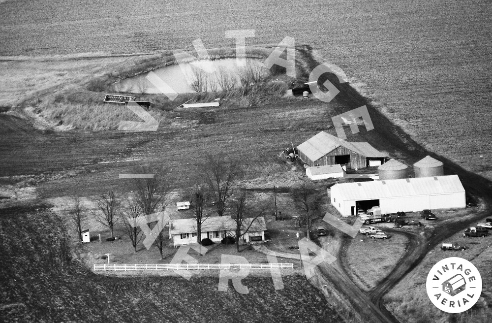 Vintage Aerial | Missouri | Ralls County | 1991 | 23-QRA-16