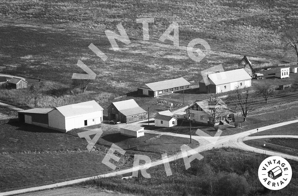 Vintage Aerial | Indiana | Dearborn County | 1977 | 1-HDEA-12