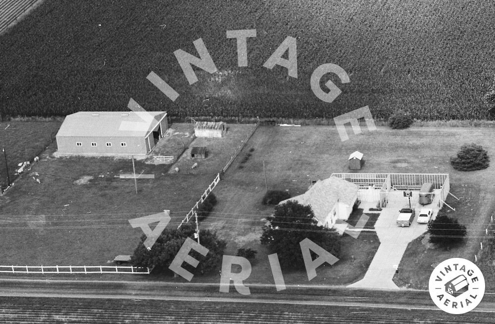 Vintage Aerial | Indiana | Tipton County | 1987 | 12-ZTP-37