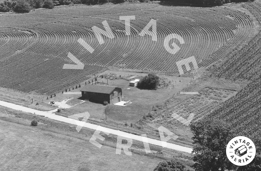 Vintage Aerial | Iowa | Fremont County | 1980 | 32-XFRE-1