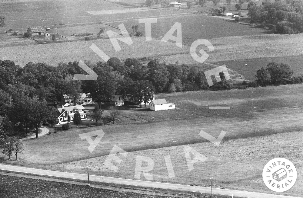 Vintage Aerial | Wisconsin | Racine County | 1964 | 34-CRA-2