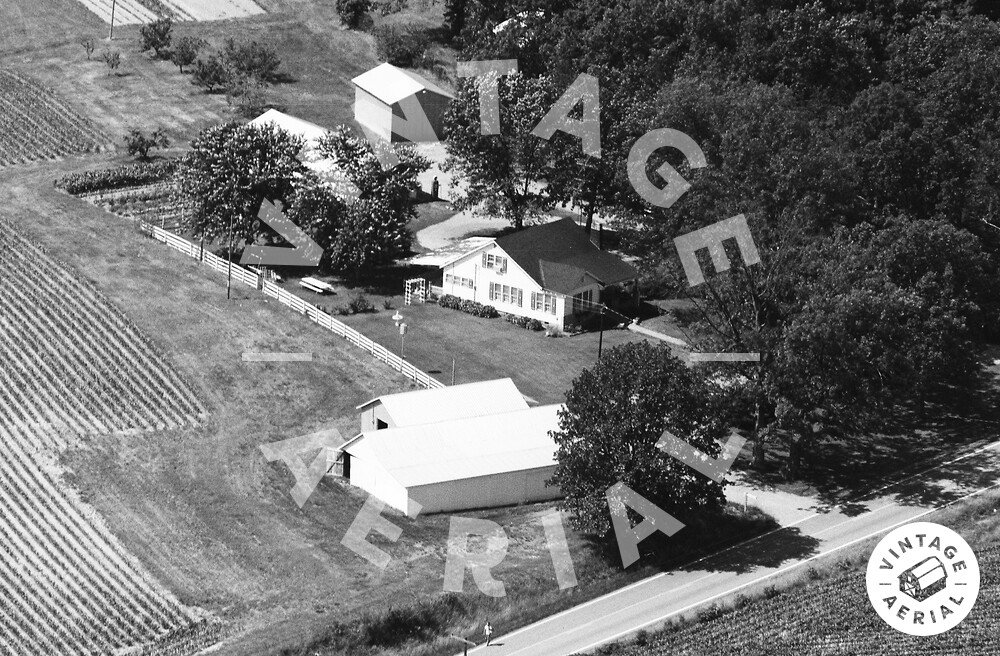 Vintage Aerial | Kentucky | Graves County | 1984 | 1-LGR-24