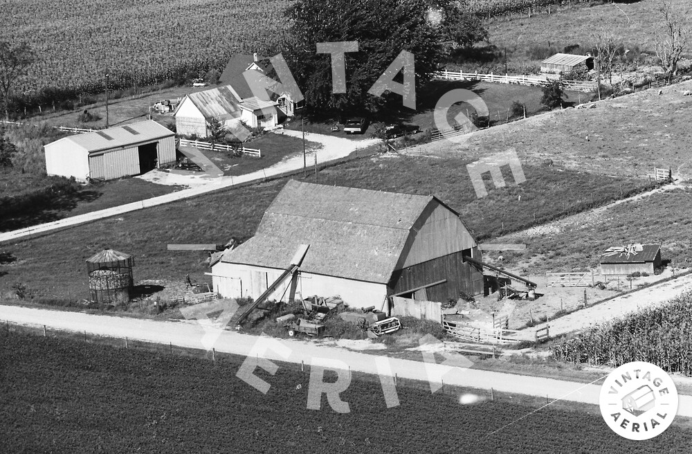 Vintage Aerial | Indiana | Clinton County | 1973 | 67-TCL-1