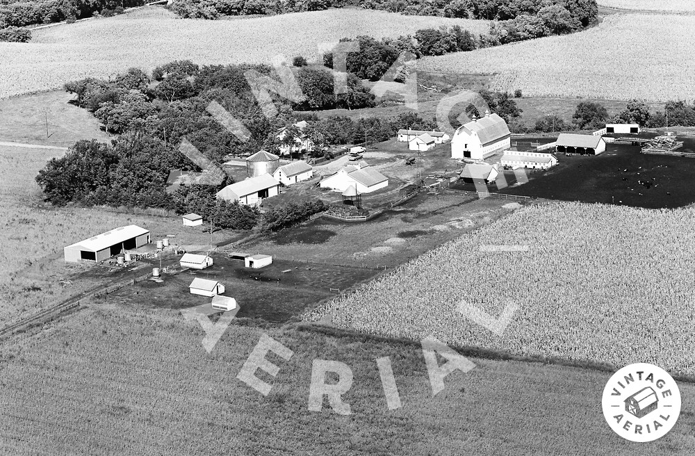 Vintage Aerial | South Dakota | Union County | 1970 | 11-SUN-6