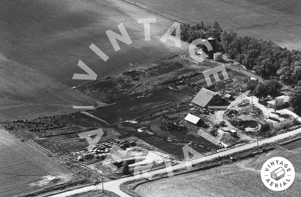 Vintage Aerial | Nebraska | Thurston County | 1982 | 19-MTH-9