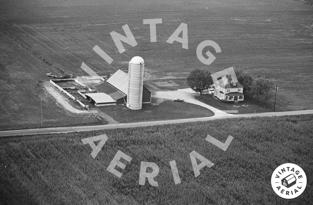 Vintage Aerial | Ohio | Mercer County | 1981 | 49-HME-14