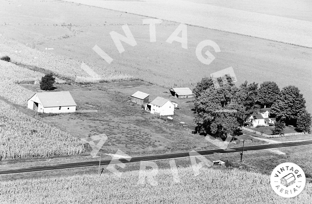 Vintage Aerial | Illinois | Menard County | 1966 | 2-FME-33