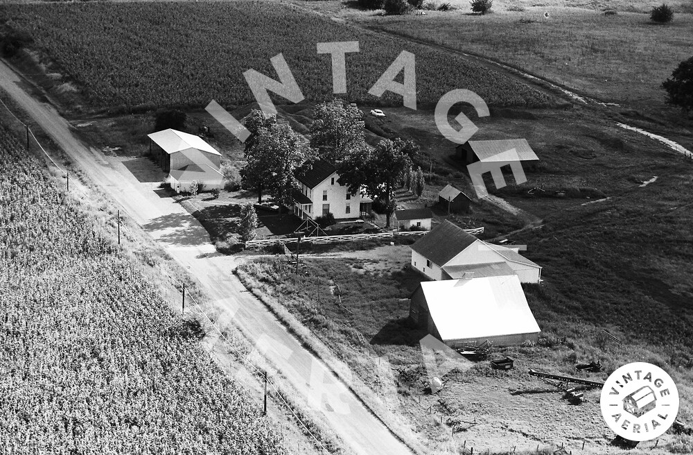 Vintage Aerial | Illinois | Mason County | 1966 | 11-FMA-25