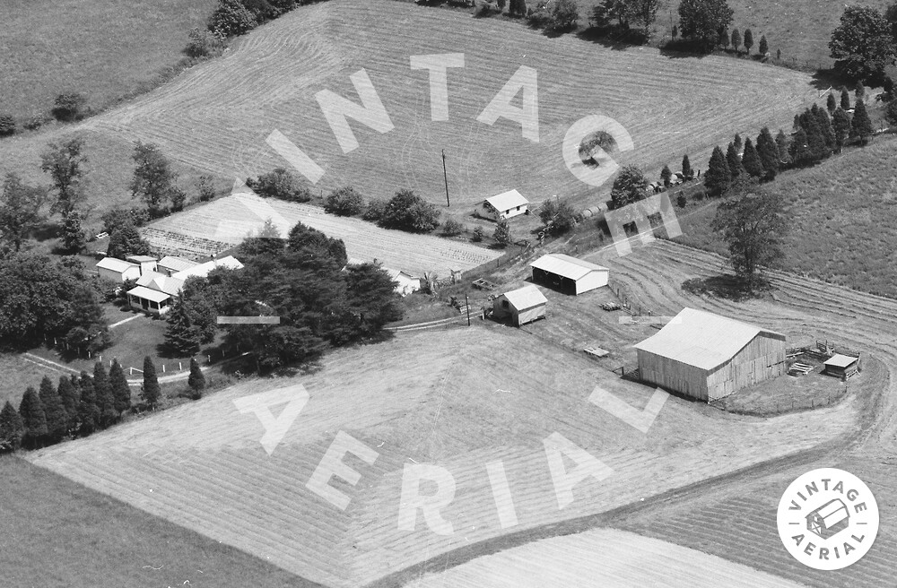 Vintage Aerial | Kentucky | Carter County | 1983 | 124-JCA-34
