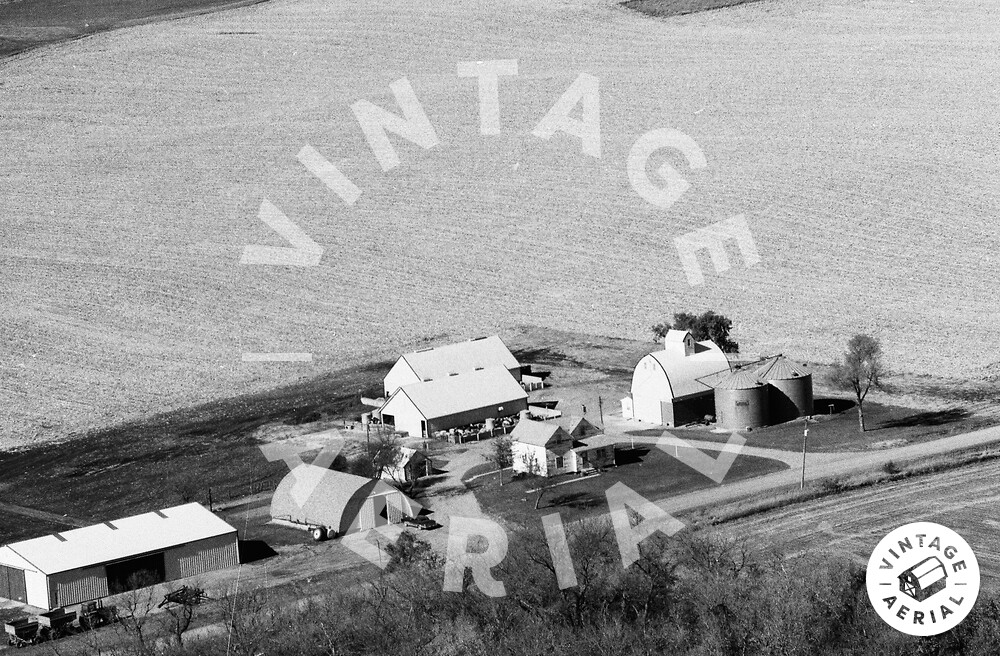 Vintage Aerial | Iowa | Palo Alto County | 1990 | 4-DPA-4