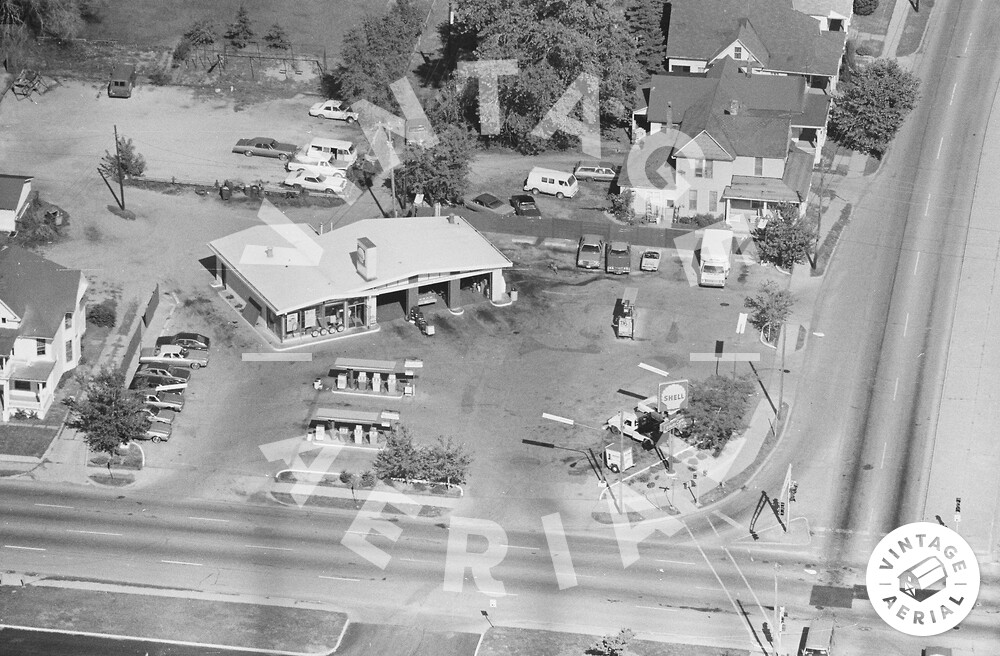 Vintage Aerial | Illinois | Macon County | 1980 | 15-MMN-27
