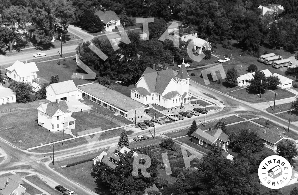 Vintage Aerial | Illinois | Mercer County | 1974 | 34-CME-22