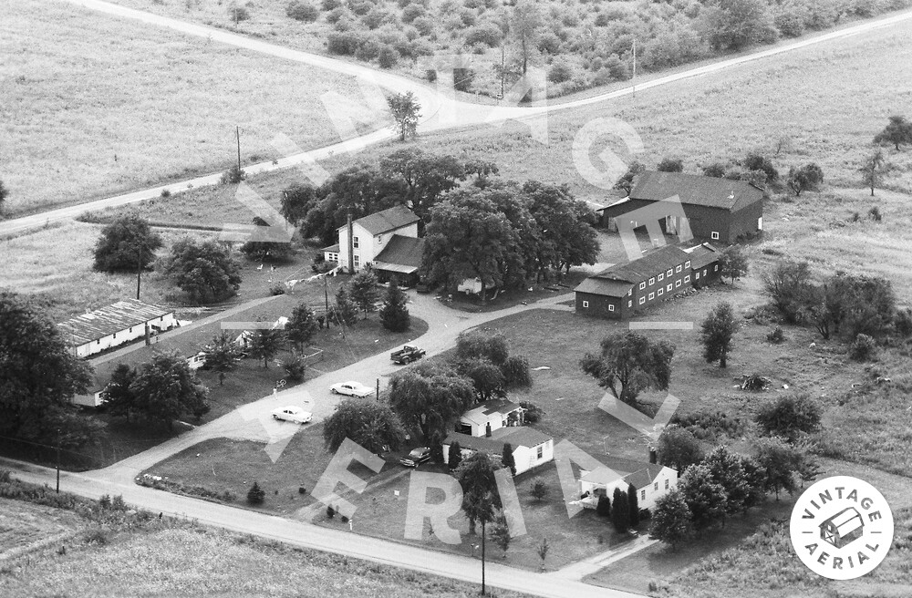 Vintage Aerial | Pennsylvania | Mercer County | 1965 | 61-KME-19