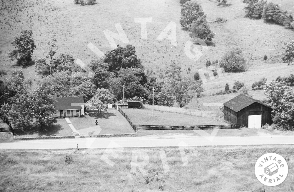Vintage Aerial | Kentucky | Mercer County | 1978 | 23-MME-30