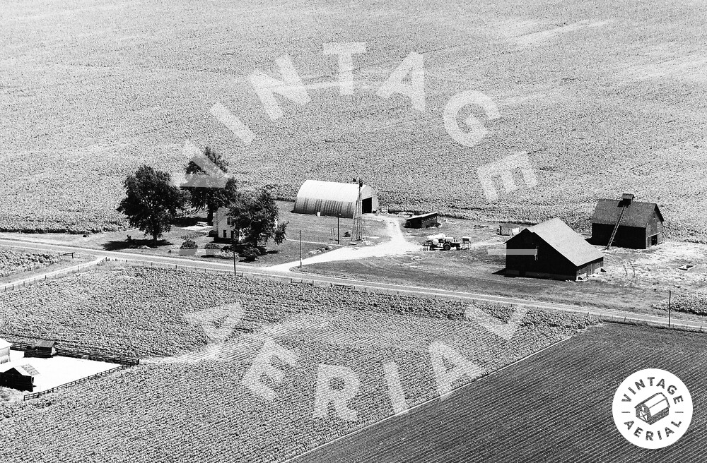 Vintage Aerial | Illinois | McLean County | 1974 | 70-CMC-27