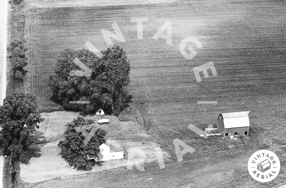 Vintage Aerial | Indiana | Pulaski County | 1966 | 1-BPU-8