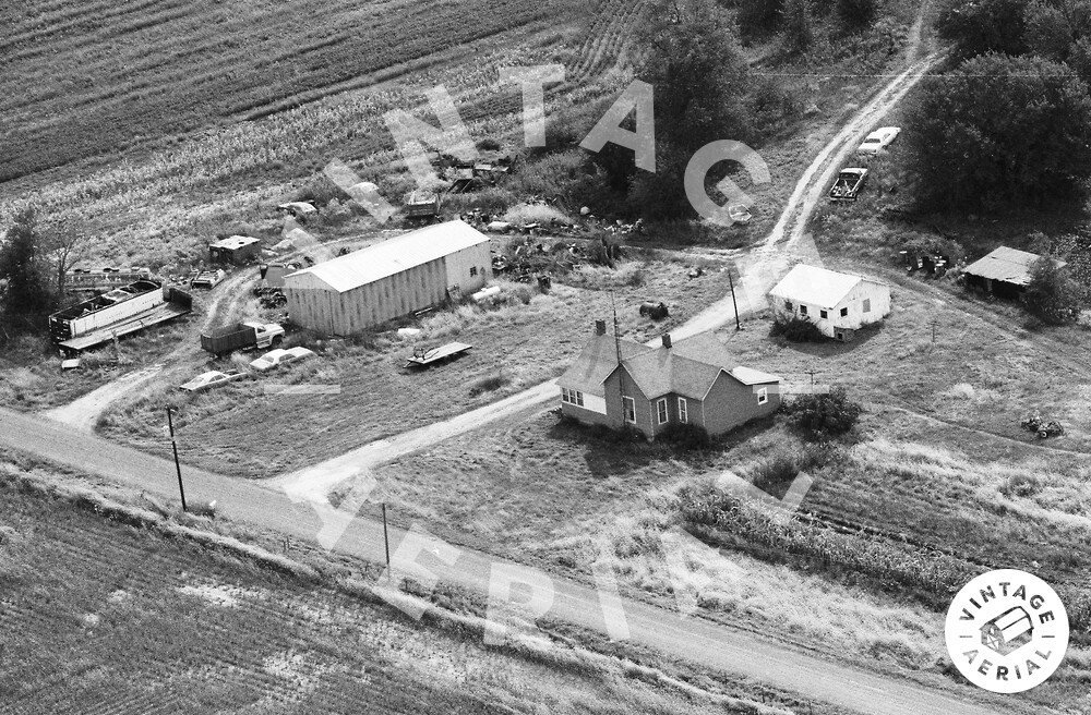 Vintage Aerial | Indiana | Pulaski County | 1989 | 24-FPU-8